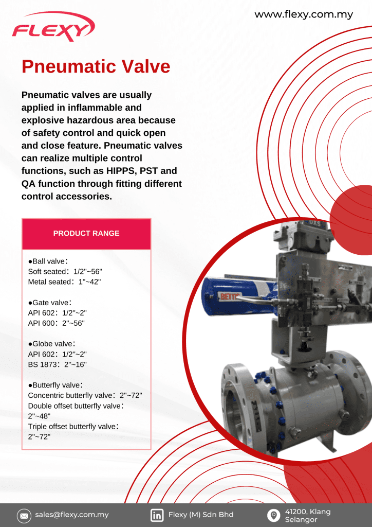 Pneumatic valve - Flexy - Industrial Hose, Valves, Fittings and ...